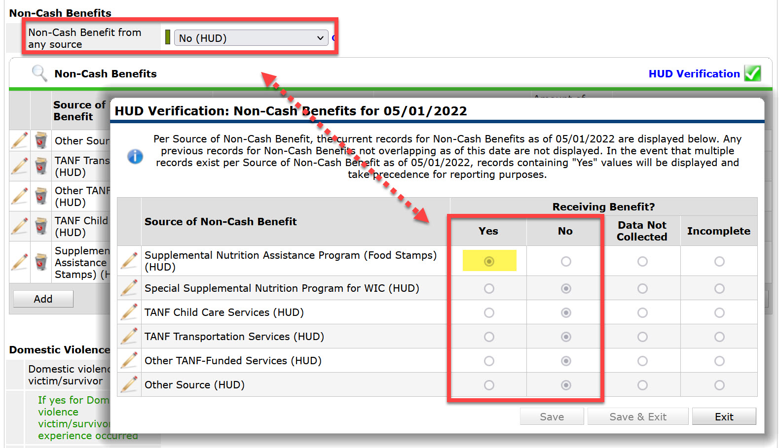 Data Quality: HUD Verification Sub-assessments – HMIS@NCCEH ZenGuide