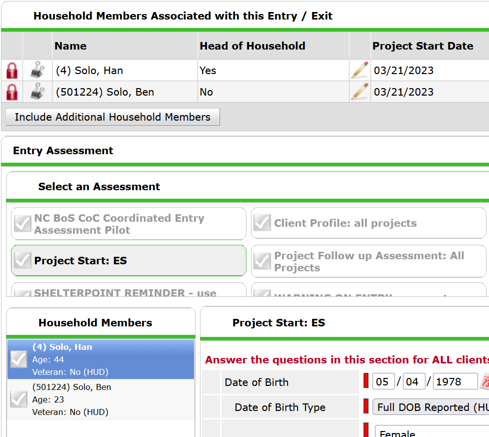 NC BoS CoC CE Assessment Pilot Data Entry Guide – HMIS@NCCEH ZenGuide