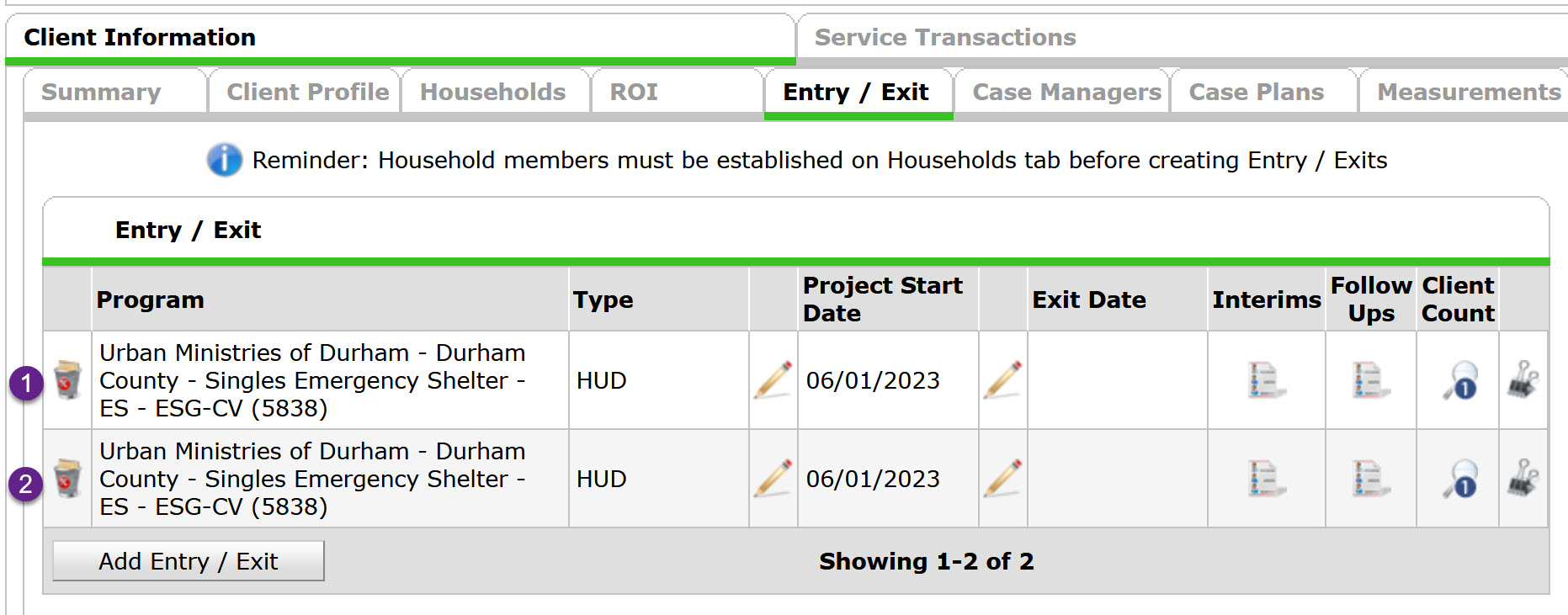 Data Quality: Deleting Duplicate ShelterPoint Entries – HMIS@NCCEH ZenGuide