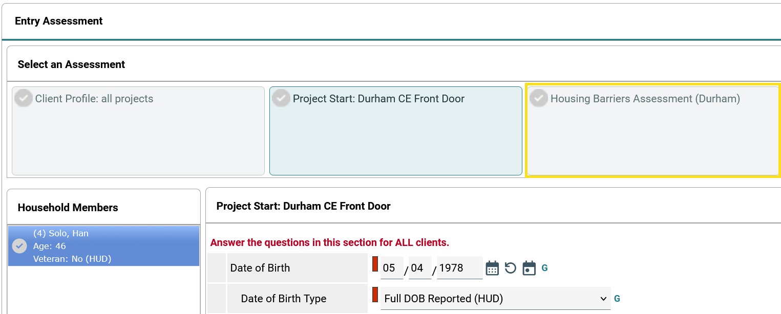 Durham CE Assessment: Housing Barriers Assessment (HBA) – HMIS@NCCEH ...