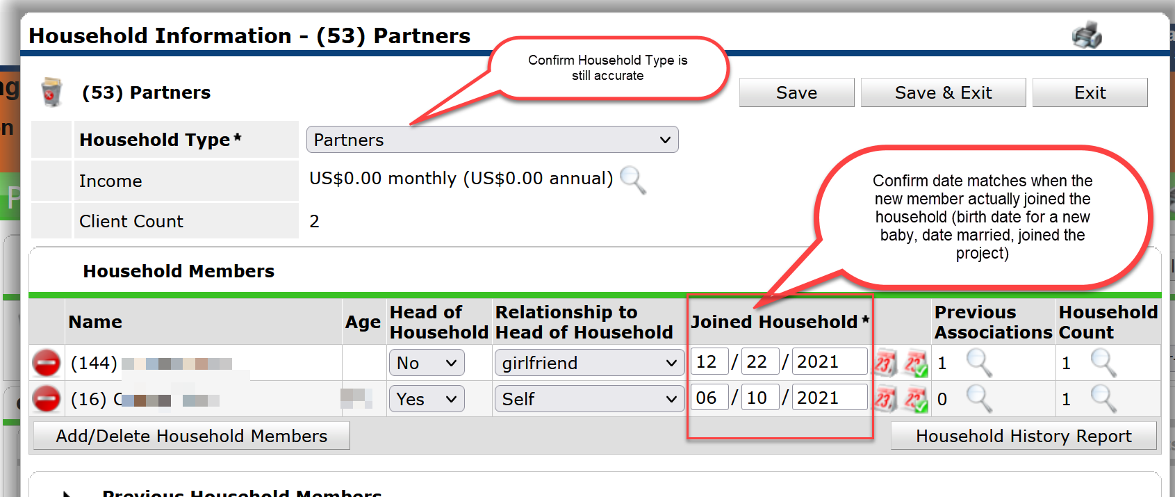 ClientPoint: Adding Additional Household Members Mid-Stay – HMIS@NCCEH ...