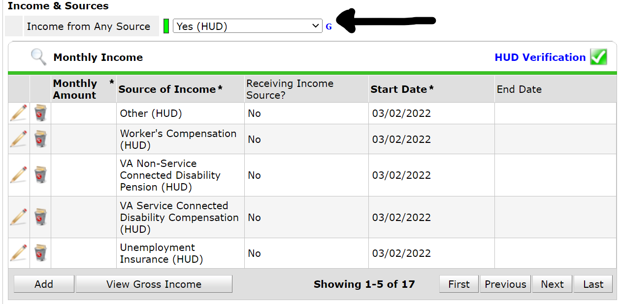 Updating HUD Verification Sub-Assessments – HMIS@NCCEH ZenGuide
