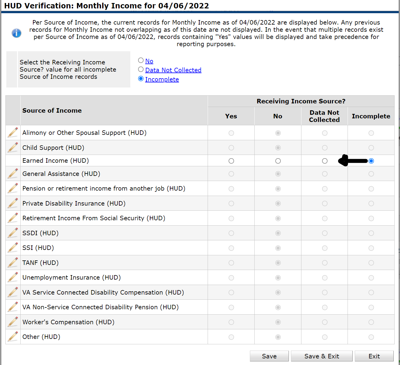 Updating HUD Verification Sub-Assessments – HMIS@NCCEH ZenGuide